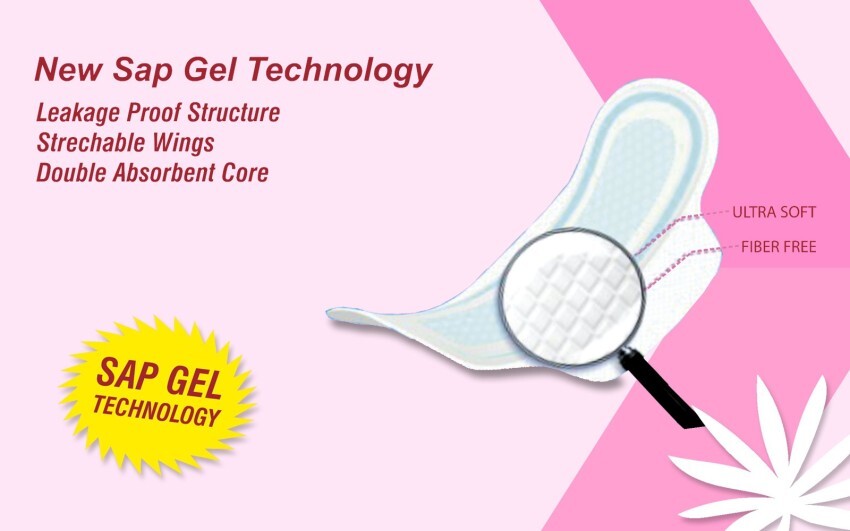 SAP Gel Technology in Sanitary Pads Benefits Explained - Luxocare